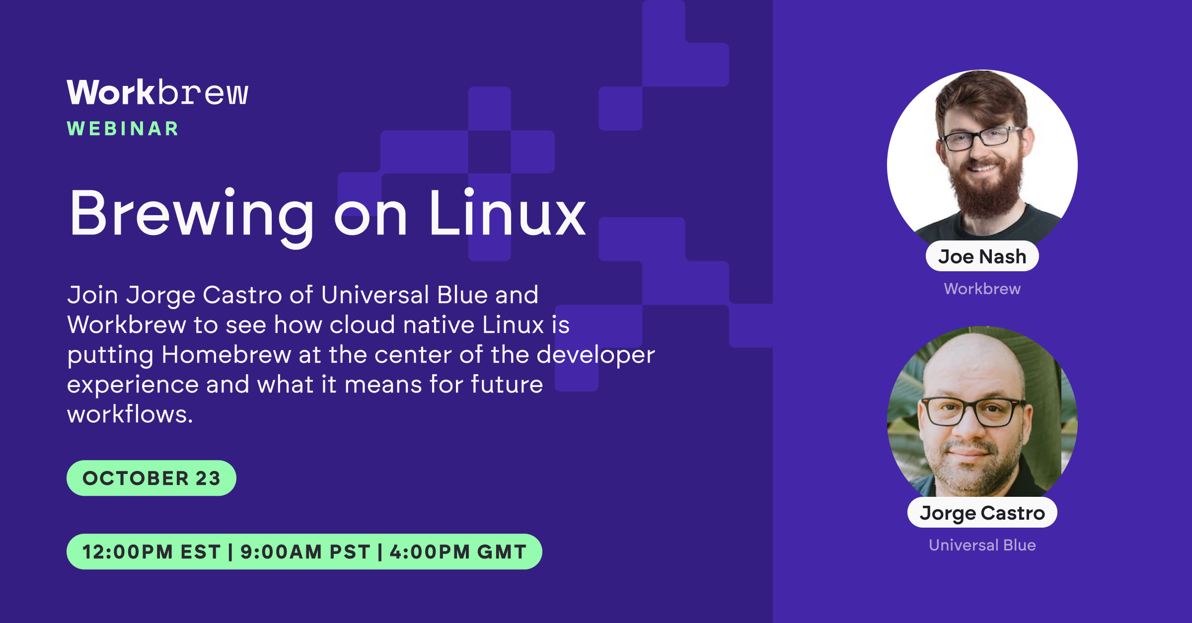 Brewing on Linux - Workbrew Webinars